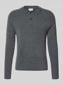 FTC Kaschmirpullover mit Kentkragen