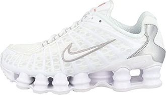 Nike Nike Femme Track and Field Shoes Sneaker, Multicolore (White/White/Metallic Silver/Max Orange 000), 39 EU
