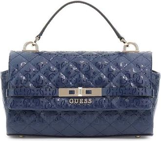 Guess sac à épaule bandoulière sac à main Idra Top Handle Flap Bag Midnight bleu marine