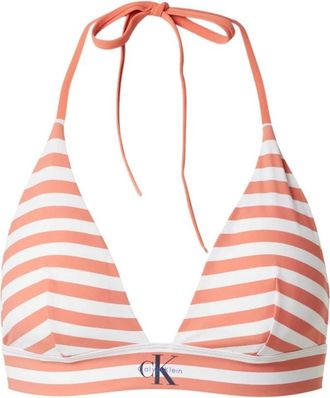 Calvin Klein Graphic Monogram Bikini Top - - Swimwear - Damen - Orange - M