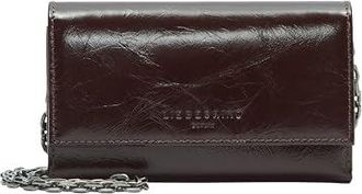 Liebeskind Liebeskind Berlin Porte-Monnaie Sac à épaule bandoulière Malia Wallet Burgundy Marron foncé
