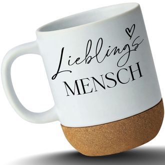 Shirtracer Tasse Untersetzer Kork - Freund - Lieblingsmensch | Valentinstag Geschenke | Partner Geschenk Partnerin | Geschenk Freundin | Geschenke Weihnachten - 