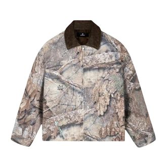 Represent Real Tree Camo Trucker Jacke - - Jackets - Herren - Mehrfarbig - S