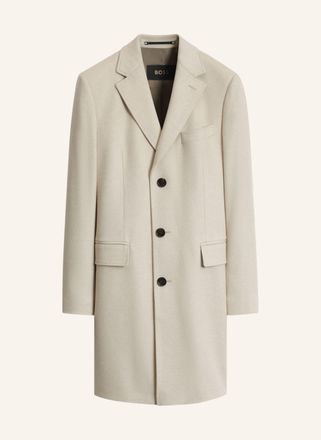 HUGO BOSS Mantel L-Hal-264 Regular Fit beige