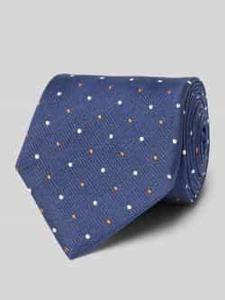 Altea Krawatte aus reiner Seide mit Label-Detail