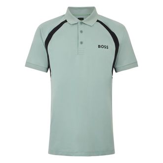 HUGO BOSS Aktiv-Polo - - Tops - Herren - Grau - XL