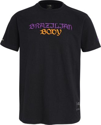 Amir Slama x New Era T-Shirt mit Stickerei - Schwarz