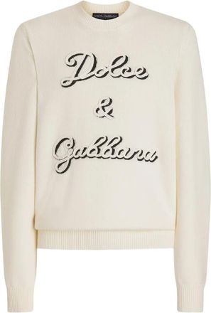 Dolce & Gabbana sweat à logo - Tons neutres