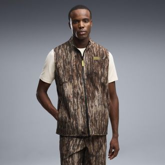 Puma x REALTREE Weste Herren, Kleidung, Gr&uuml;n, XXL