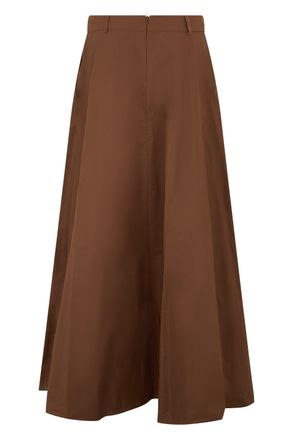 Max Mara Womens Skirt Dark Honey Polyester