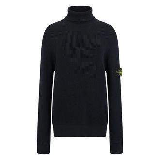 Stone Island Herren, Strickwaren, Schwarzk, SGr&ouml;&szlig;e