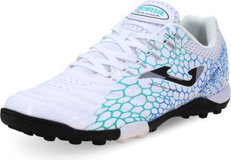 Joma Maxima 2532 TF MAXS2532TF, Men Turf Football Trainers, White, 42,5 EU