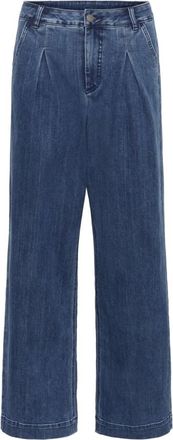 Kaffe Femme, Jeans, Bleu, Taille: 44 FR Wide Jeans