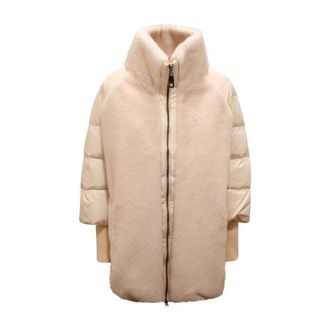 Martyl&ograve; Giubbotto Eco-Fur Daunenjacke - - Jackets - Damen - Wei&szlig; - S