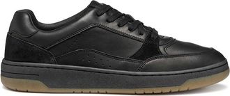 Geox Herren U SEDRAL Court Sneaker, Black, 43 EU