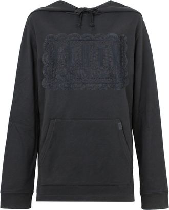 Puma x Rihanna Fenty Fleece Off-Shoulder Damen Hoodie Schwarz