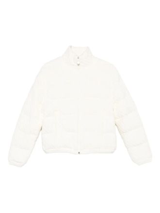 Moncler Gefütterte Jacke - Weiß