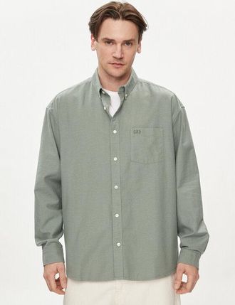 GAP Hemd 887258-03 Grau Regular Fit