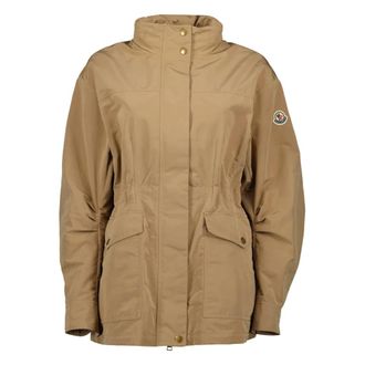 Moncler Braune Parka Fr&uuml;hling-Sommer 2025 - - Jackets - Damen - Braun - S