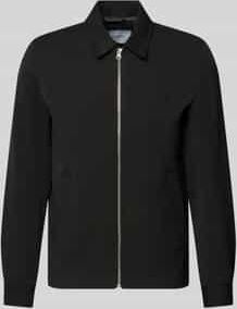 Les Deux Jacke mit Logo-Stitching Modell Como