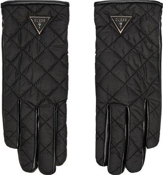 Guess Damenhandschuhe AW5187 NYL02 Schwarz