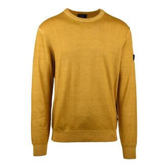 Peuterey Pull col rond - Homme - Pulls - Jaune - Taille: S