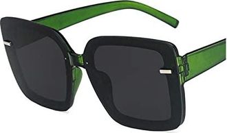 Generic Lunettes de soleil décoratives carrées à grand cadre pour tir de rue pour hommes et pour femmes, vacances en plein air (couleur : B, taille : 1) 2026
