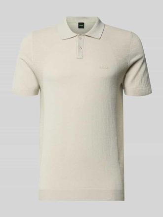 HUGO BOSS Poloshirt mit Logo Detail