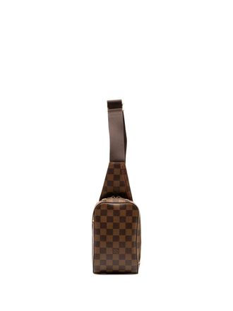 Louis Vuitton sac &agrave; bandouli&egrave;re Geronimos (2004) - Marron