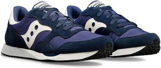 Saucony Navy DXN Trainer Leather Sneakers