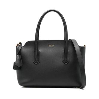 Tom Ford Kornleder Top-Griff Tasche - - Bags - Damen - Schwarzk - ONE SIZE