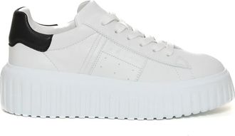 Hogan Low-Top Sneaker - H Stripes White Nappa Sneakers - Gr. 36 (EU) - in Weiß - für Damen