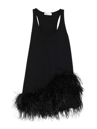 The Attico Robe Courte - Noir