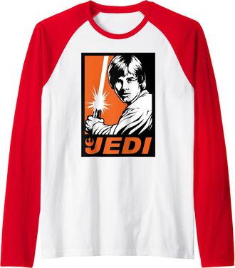 Star Wars Luke Skywalker Rebel Jedi Raglan