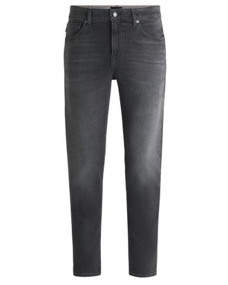 HUGO BOSS Jeans Onyx mit Stretchanteil, Slim Taper in