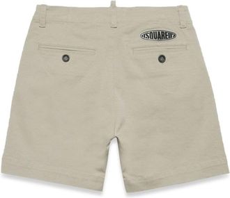 Dsquared2 Cotton-Elastane Blend Shorts - Gray
