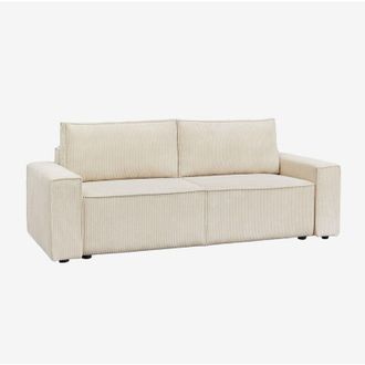 Sklum Tampere gepolstertes 3-Sitzer-Schlafsofa - Sklum