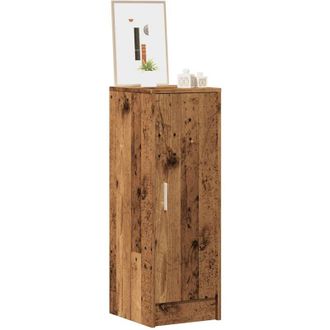 vidaXL Schuhschrank Altholz-Optik 32x35x92 cm Holzwerkstoff Vidaxl