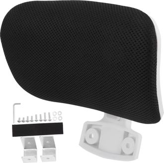 SOLUSTRE Verstellbare Bürostuhl Kopfstütze mit Komfortpolster Ergonomisches Nackenkissen für Computer und Arbeitsstuhl Einfach zu Montierendes Nackenstützkisse