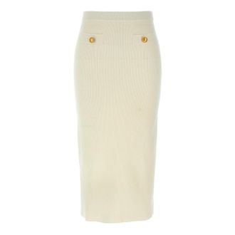 Alessandra Rich Midi-Rock - - Skirts - Damen - Wei&szlig; - S