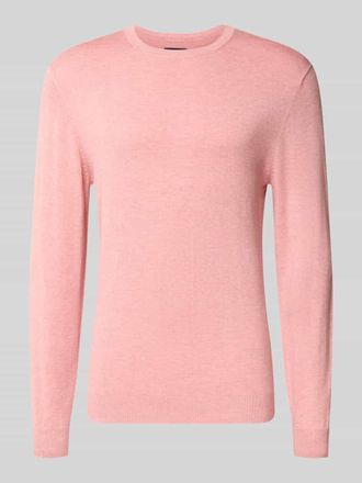 Mc Neal Strickpullover mit geripptem Rundhalsausschnitt