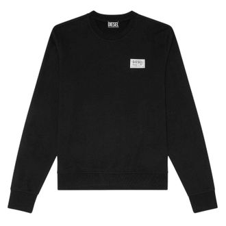 Diesel Sweatshirt f&uuml;r Herren, Rundhalsausschnitt (Schwarz)