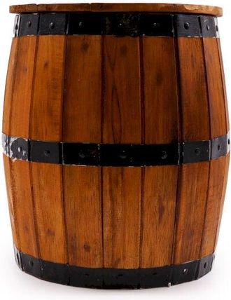 Ancient Wisdom Tabouret Tonneau de Bière - Naturel- Vendu par 1