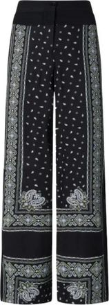 Pinko Pinko, Femme, Pantalons, Noir, Taille: 40 FR Wide Pantalons