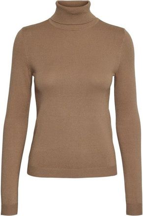 Vero Moda Rollkragenpullover VMHAPPINESS LS ROLLNK PULLOVE GA BOO REP