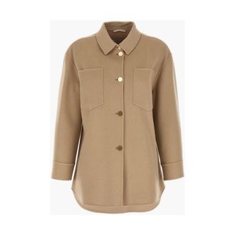 Max Mara Femme, Blouses et Chemises, Beige, Taille: 40 FR Giacca Eleonora