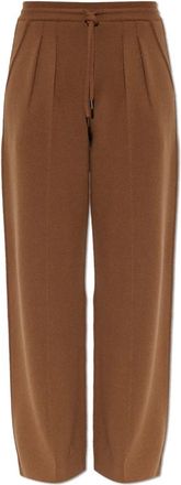 Max Mara Funale Wollhose - - Trousers - Damen - Braun - M