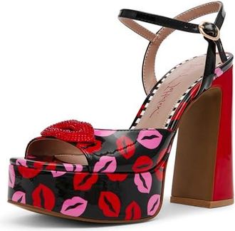 Betsey Johnson Allyson pour femme, Multi l&egrave;vres, 37.5 EU