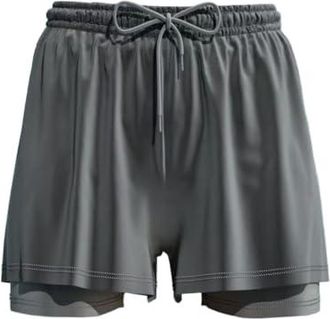 Generic HUIWDP Short de bain respirant et ample pour homme S&eacute;chage rapide, Noir, XL