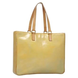 Louis Vuitton Pre-owned Cuir sacs-louis-vuitton - Femme - Pre-owned - Jaune - Taille: ONE Size